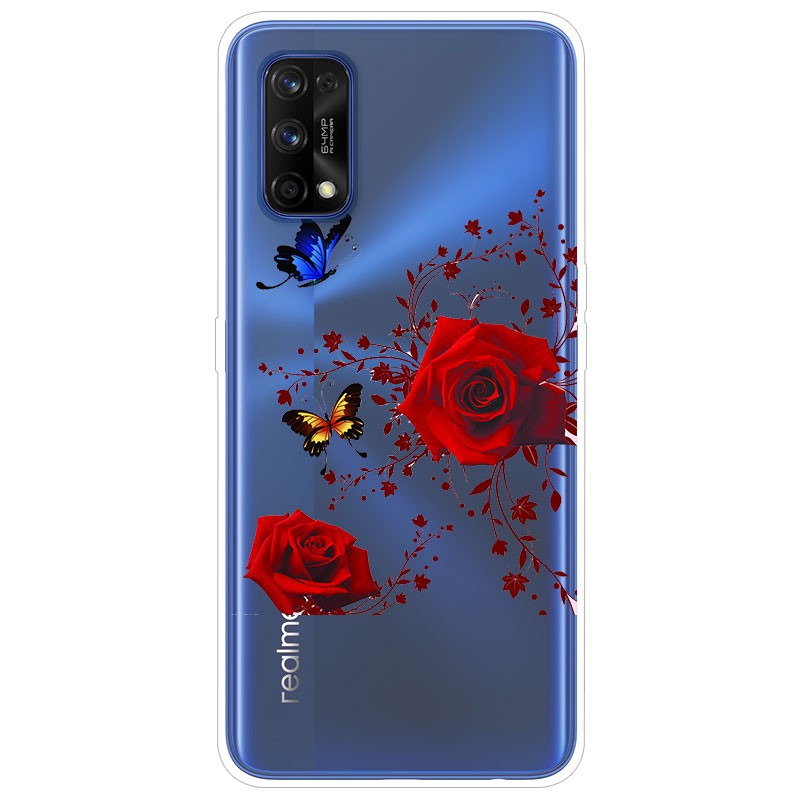 เคสสำหรับ Realme 7 Pro Case Silicone Back Cover Soft Casing Realme 7 ...