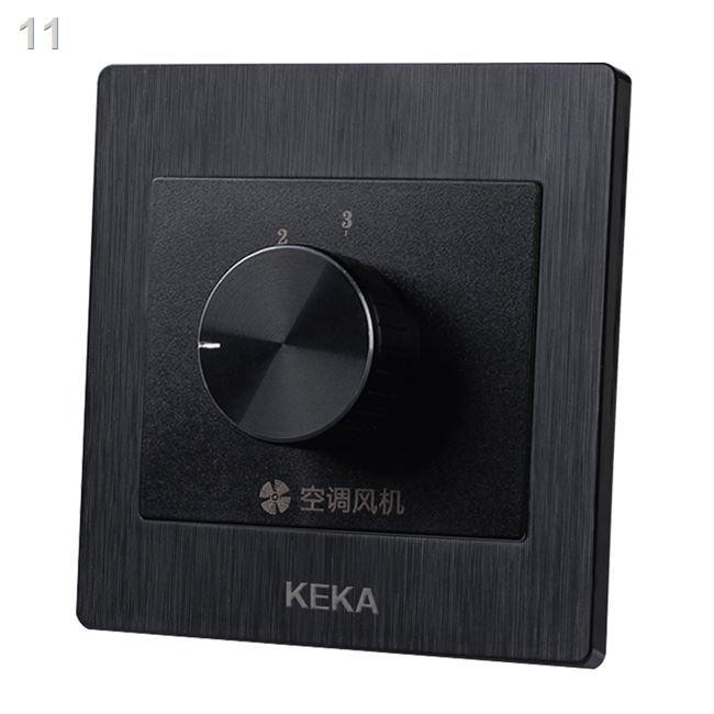 Coca-Cola Type 86 Black Three-speed Fan Coil Speed Control Panel ...