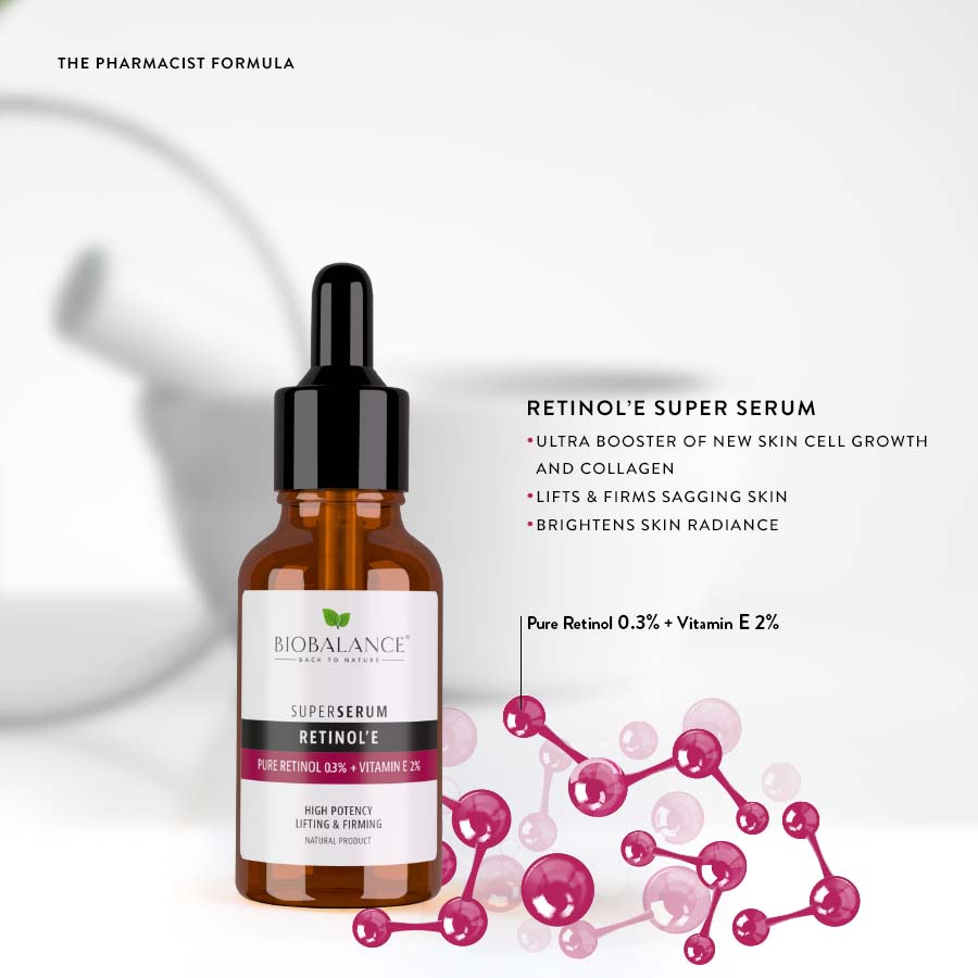 ไบโอบาลานซ์ ซุปเปอร์เซรั่ม เพียว เรตินอลอี(BIOBALANCE RETINOLE PURE ...