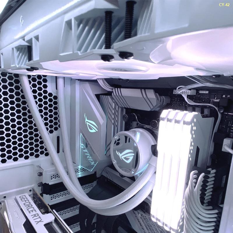 ☃ROG player Country white dragon STRIX ASUS all-in-one หม้อน้ำ cpu ...