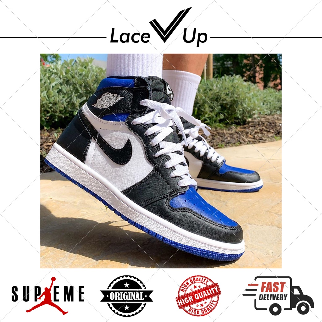 Aj AF-1 Dunk เชือกผูกรองเท้า ส้นแบน สีขาว สไตล์คลาสสิก (สีขาว) - laceupshoelaces8q.th - ThaiPick