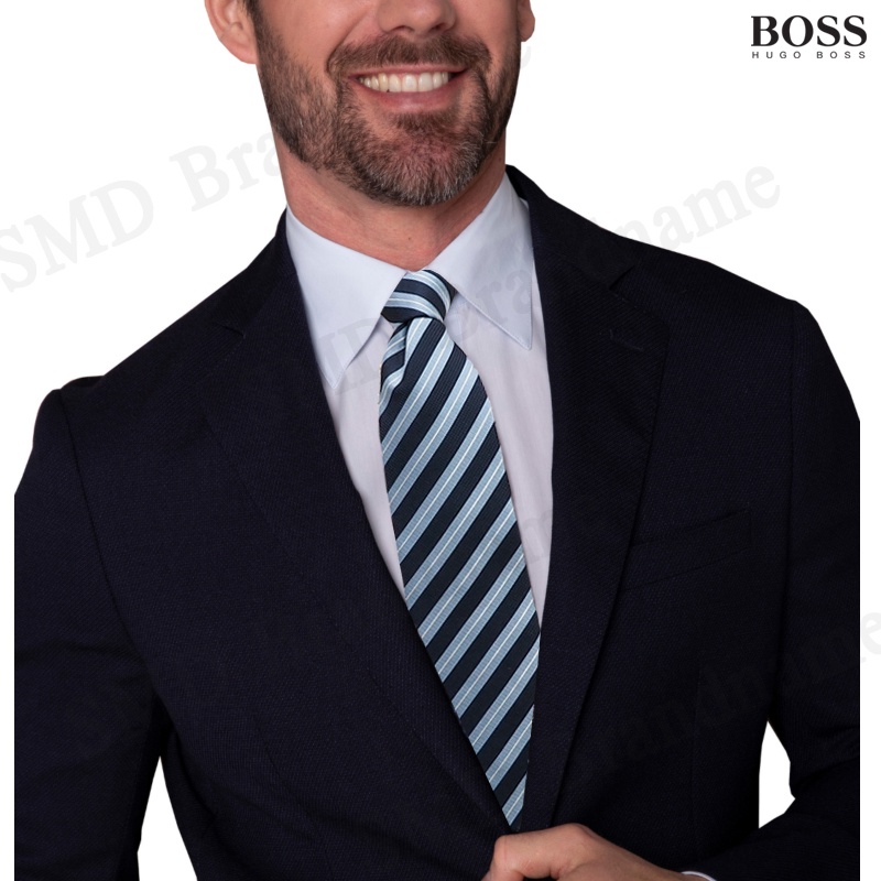 HUGO BOSS เนคไทผู้ชาย รุ่น Necktie Regular Tie Stripe 50429848 Code ...