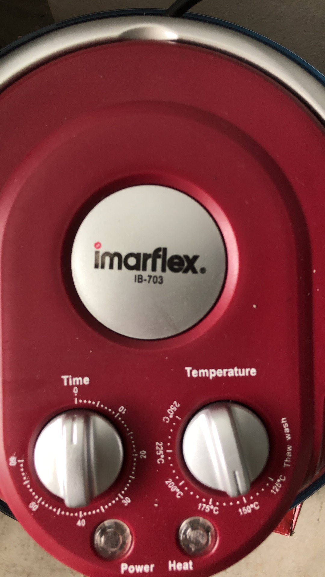 [ใช้โค้ดส่งฟรีๆค่าส่ง] IMARFLEX หม้อฝาอบลมร้อน โถแก้ว ขนาด 12 ลิตร รุ่น IB-703 | Shopee Thailand