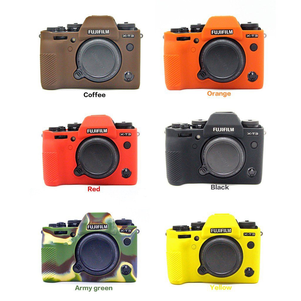Soft Silicone Rubber Camera Case For Fujifilm X-T3 XT3 2xKZ | Shopee ...
