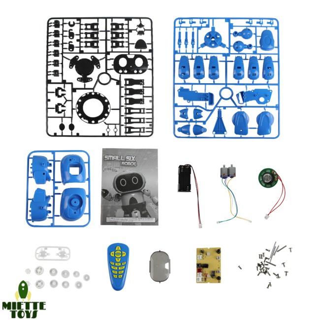 【mie】Smart Induction 6-Legged Electric RC Robot DIY Unassembled Kit ...