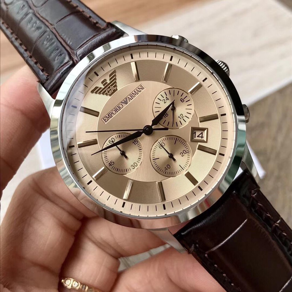 Armani AR2433 casual business men's automatic mechanical watch ...