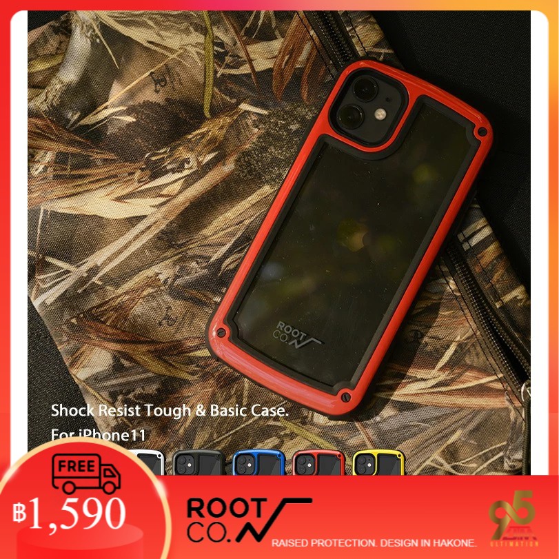 iPhone 11 GRAVITY Shock Resist Tough & Basic Case. By Root Co.[เคส iphone] - 95ultimation - ThaiPick