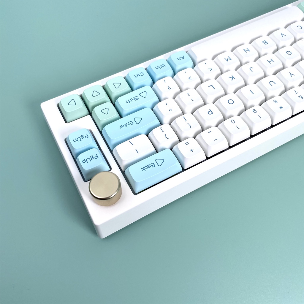 Ice mint Keycap XDA Profile 132keys PBT Sublimation Support ...