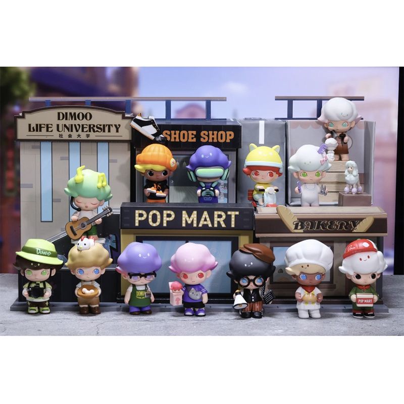 Bubble Mart Dimoo Social University Series Blind Box Confirmed Hand ...