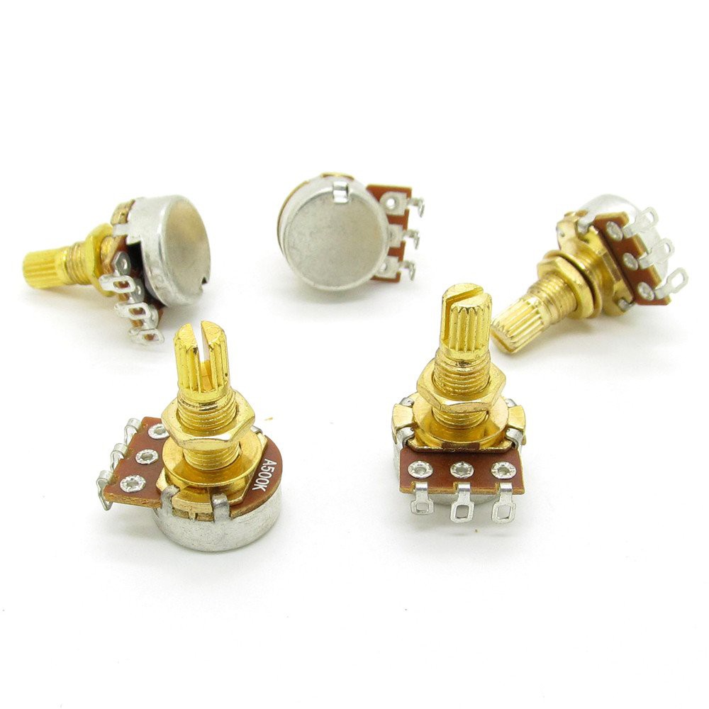 [D&F]Guitar Potentiometer Audio Volume&Tone Pots Switch Control Pack Of ...