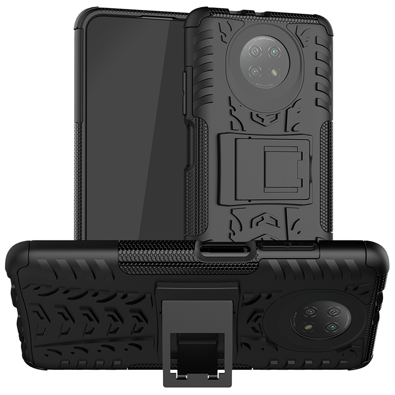 Xiaomi Redmi Note 9T 5G Case Hybrid Armor Shockproof Kickstand ...