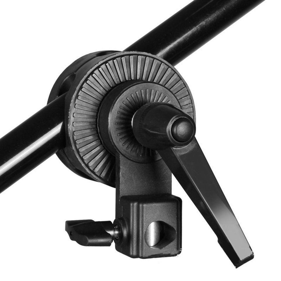 Studio Overhead Boom Arm Top Lighting Stand with Head Grip for Softbox ...