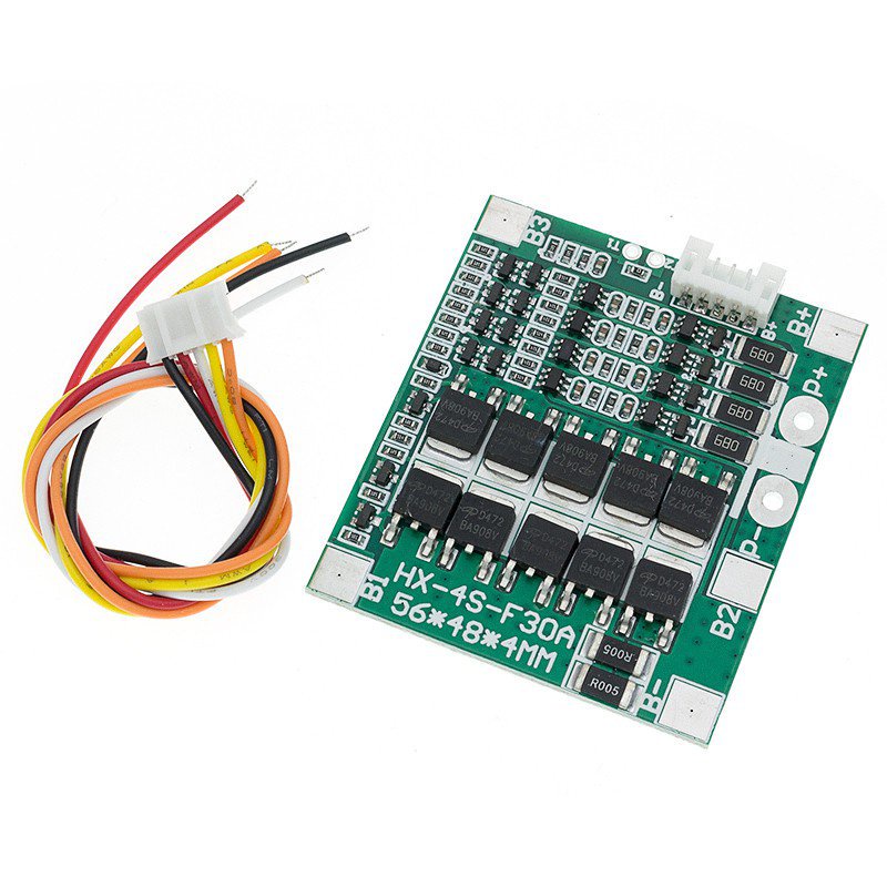 ..4S 30A 14.8V Li-ion Lithium 18650 Battery BMS Packs PCB Protection ...