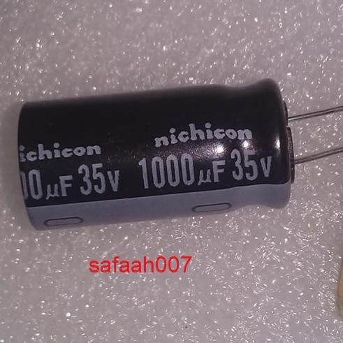 Capacitor 1000uf 35V Nichicon HD เกรดญี่ปุ่น | Shopee Thailand