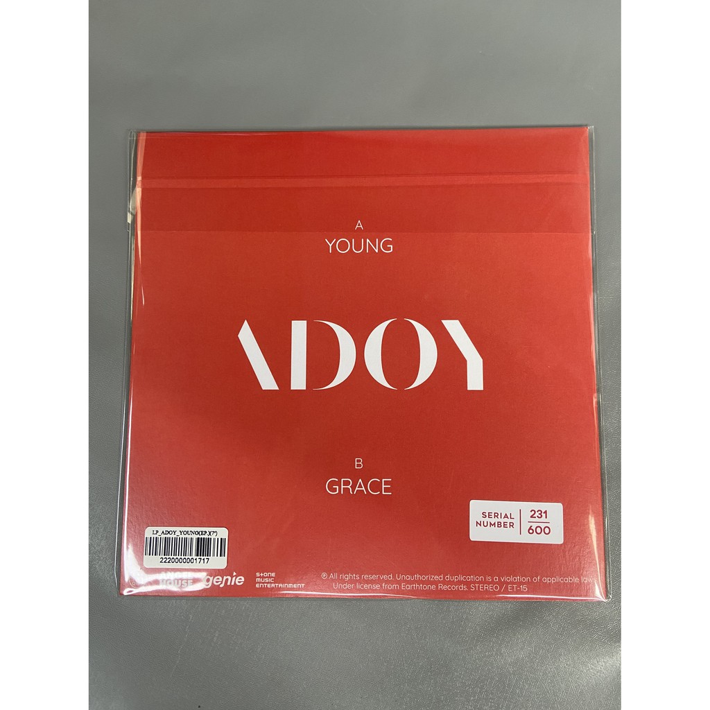 แผ่นเสียง ADOY YOUNG Vinyl 7 นิ้ว ใหม่ ซิล SS - bymashow - ThaiPick