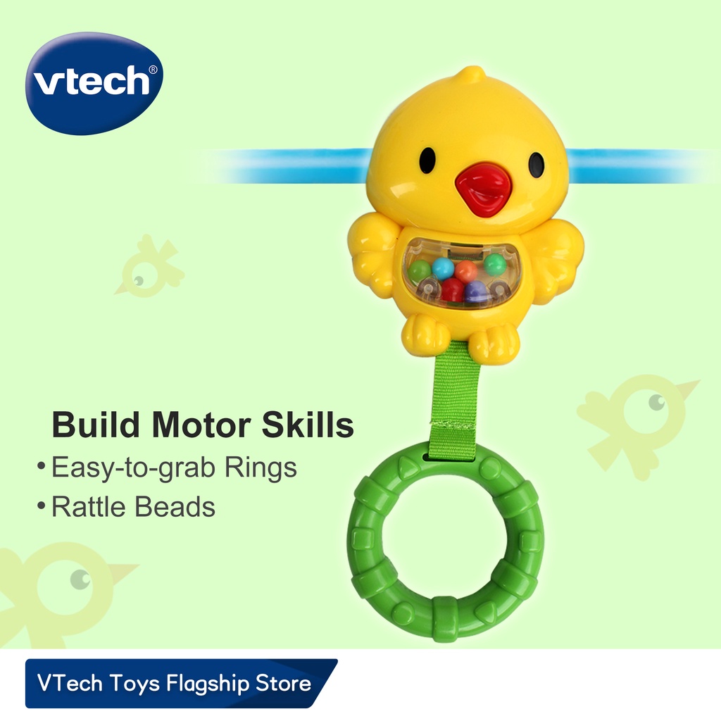 VTech Stroller Toys for Baby On the Moove Activity Bar with Music Car ...