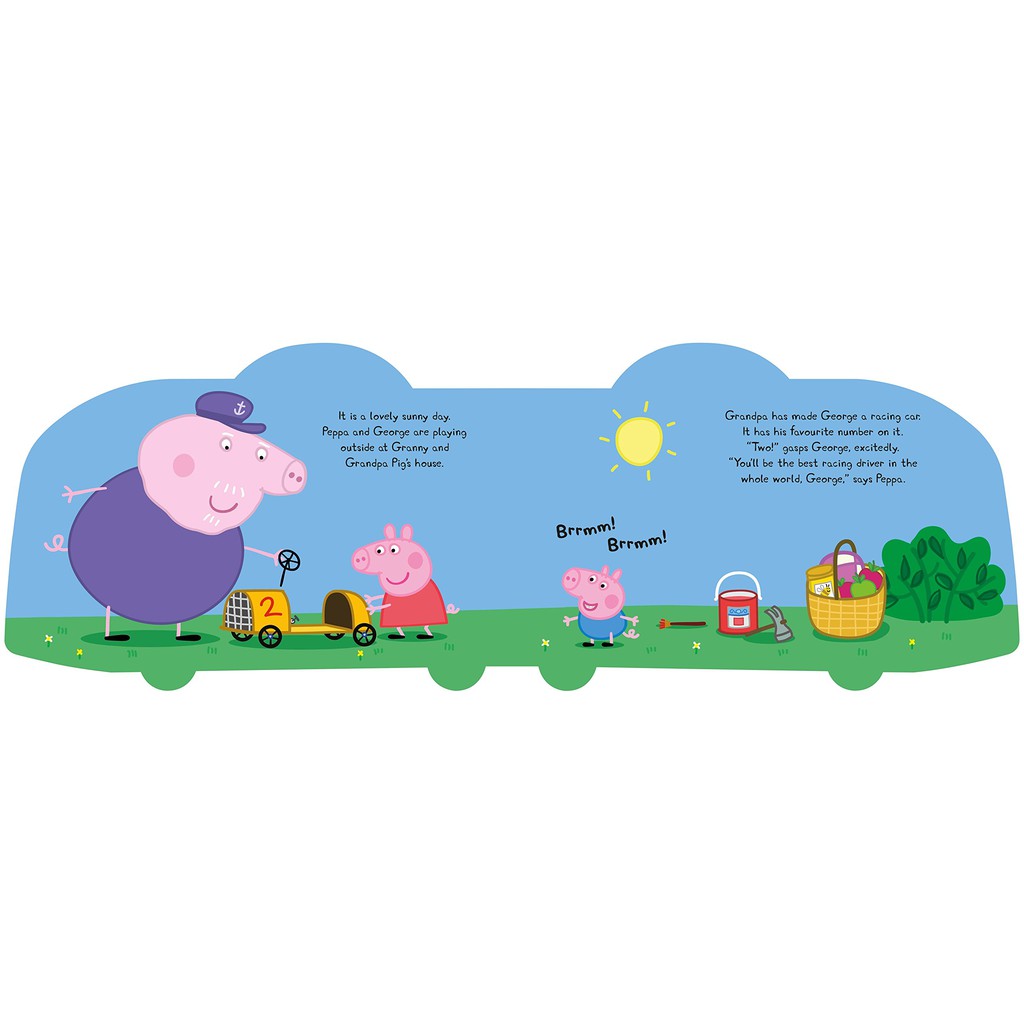 หนังสือนิทานภาษาอังกฤษ Peppa Pig: Slow Down, George! (Board Book ...