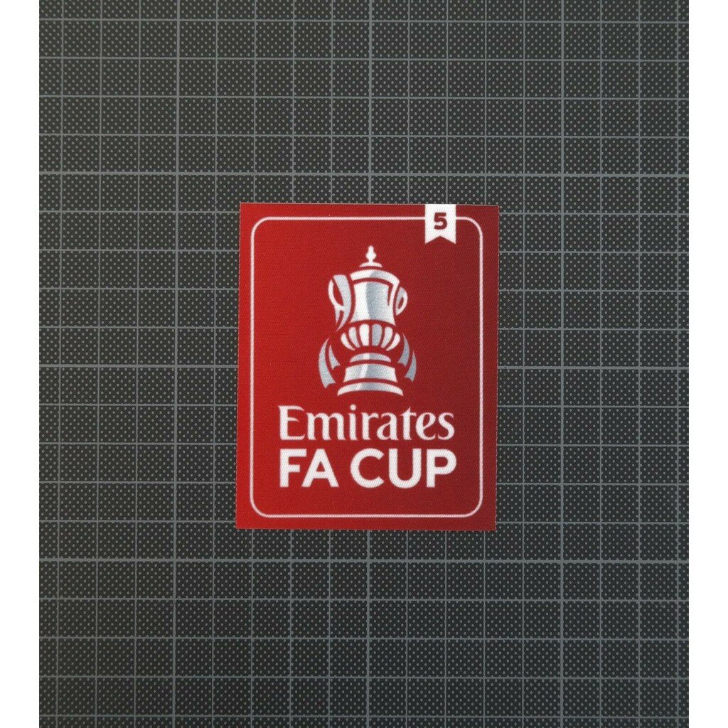 อาร์ม FA Cup Emirates Football Patch Badge 2020-2021 5 Time Winners ...