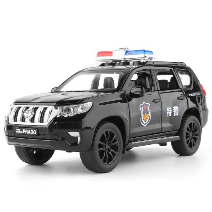 132 TOYOTA LAND CRUISER PRADO Alloy Metal Car Model Toys High ...