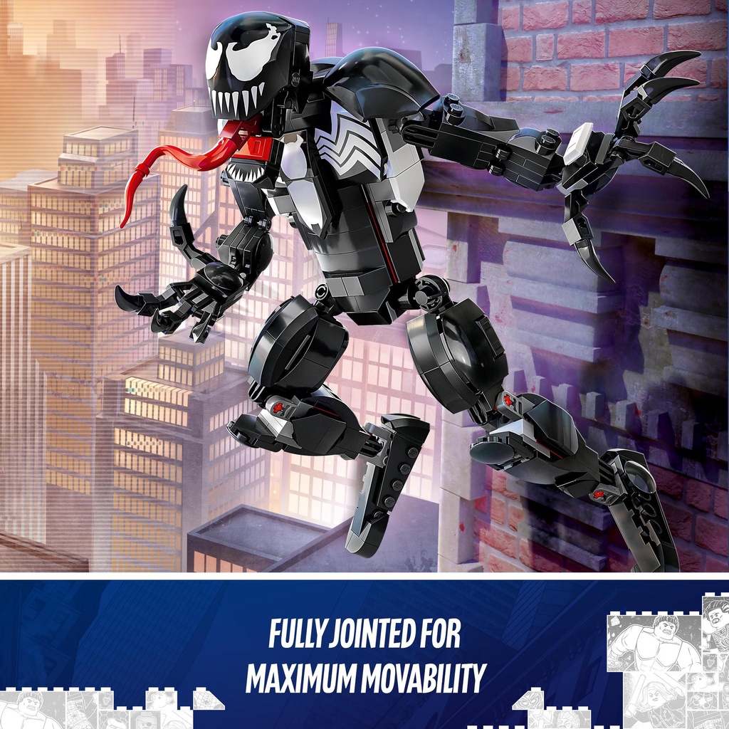 LEGO Marvel 76230 Venom Figure Building Kit (297 Pieces) - lego ...