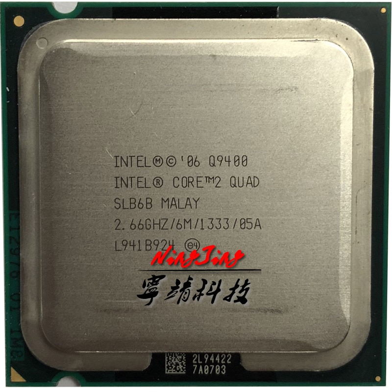 【brand new】Intel Core 2 Quad Q9400 2.6 GHz Quad-Core CPU Processor 6M ...