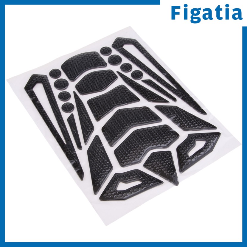 1 Set Waterproof Motorcycle Motorbike Fuel Tank Protector Sticker ...