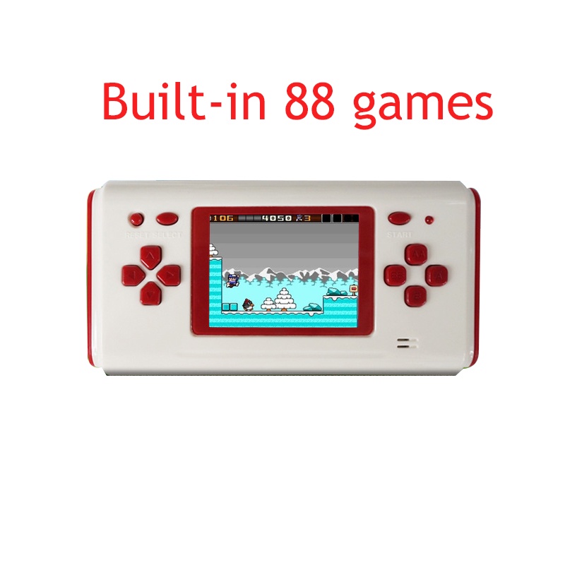 อุปกรณ์เสริมเกมคอนโซล：2.8 Inch Color Screen 8 BIT Retro game console ...