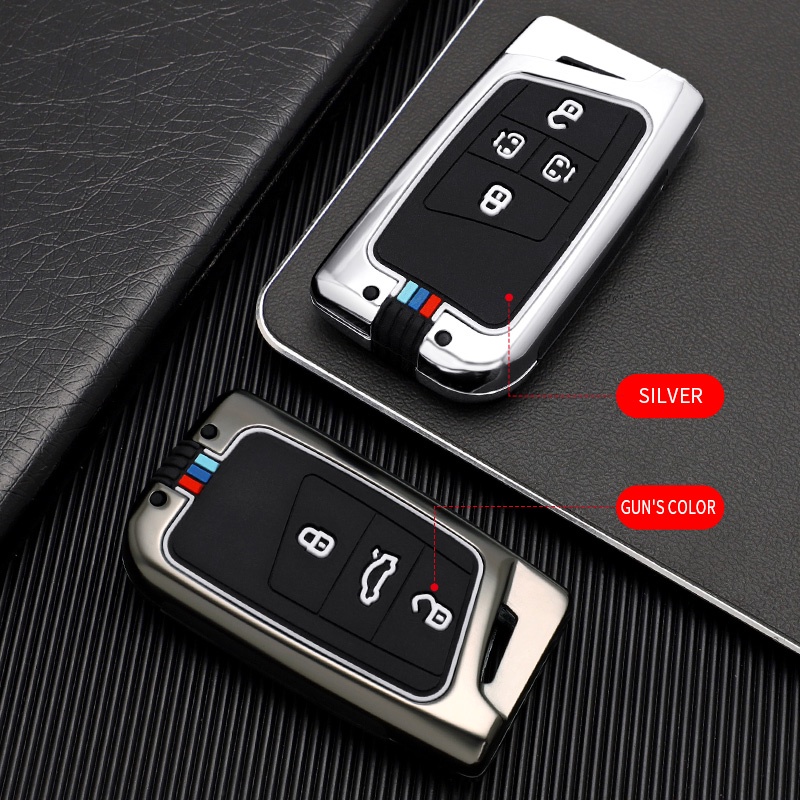 Zinc Alloy Car Key Remote Cover Case For Volkswagen VW Tiguan MK2 Jetta ...