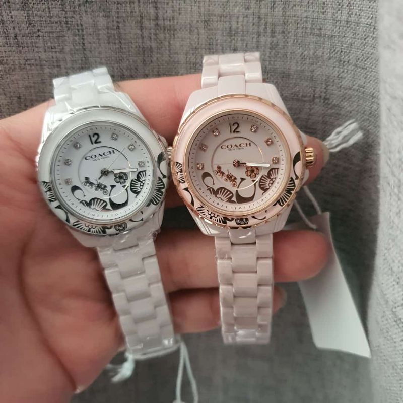 Coach นาฬิกาข้อมือเซรามิก TYPE 1450346414503465 - loyalwatcheskz.th ...