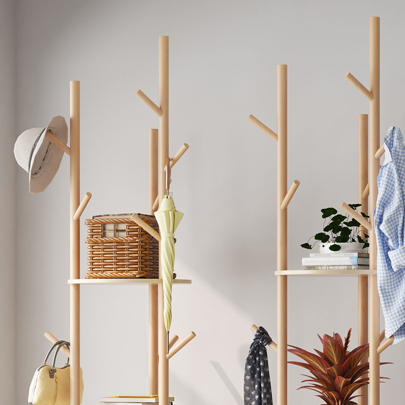 Rotary clothes rack floor bedroom clothes rack indoor coat rack ...