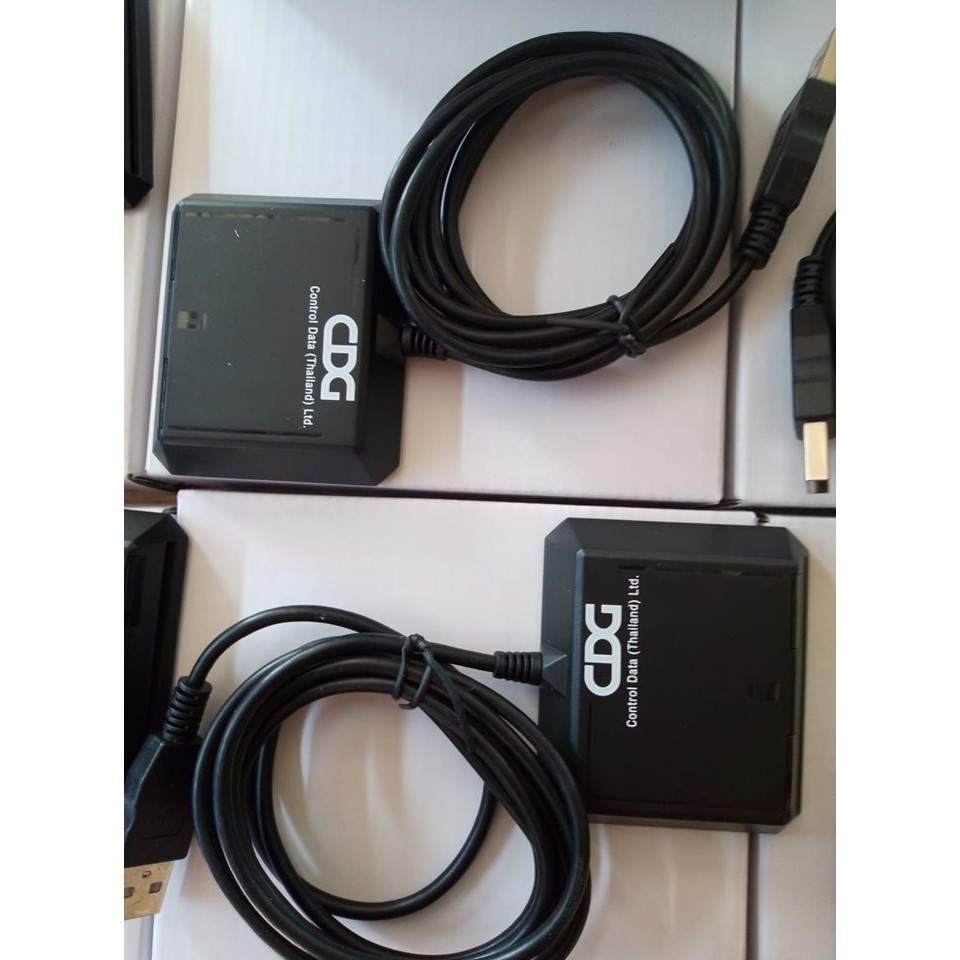 เครื่องอ่านบัตรประชาชน Smart Card Reader รุ่น CDG Feitian SCR301 ...
