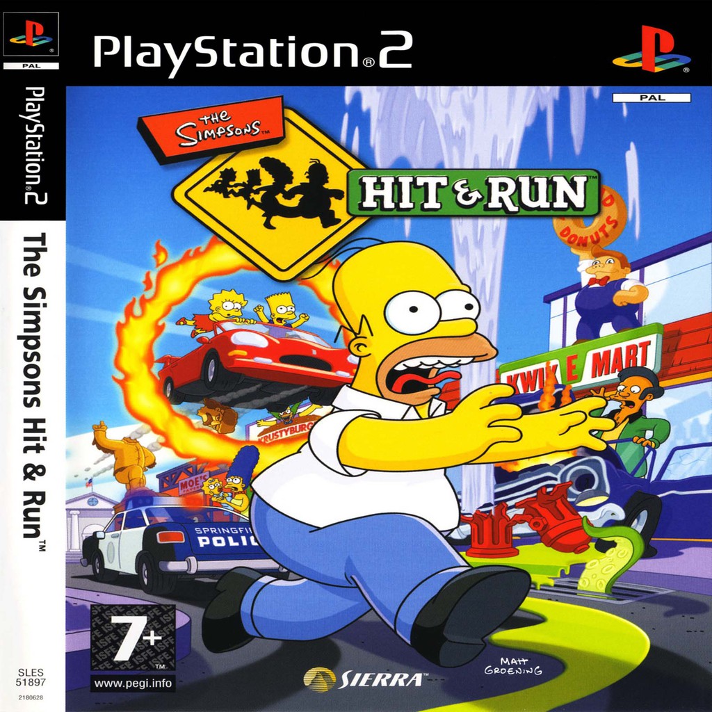 The Simpsons Hit & Run [USA] [PS2 DVD] | Shopee Thailand