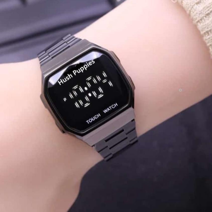 ใหม่ 9.9 (SS) นาฬิกาข้อมือดิจิทัล HUsh Puppies Led หน้าจอสัมผัส HP-41 ...