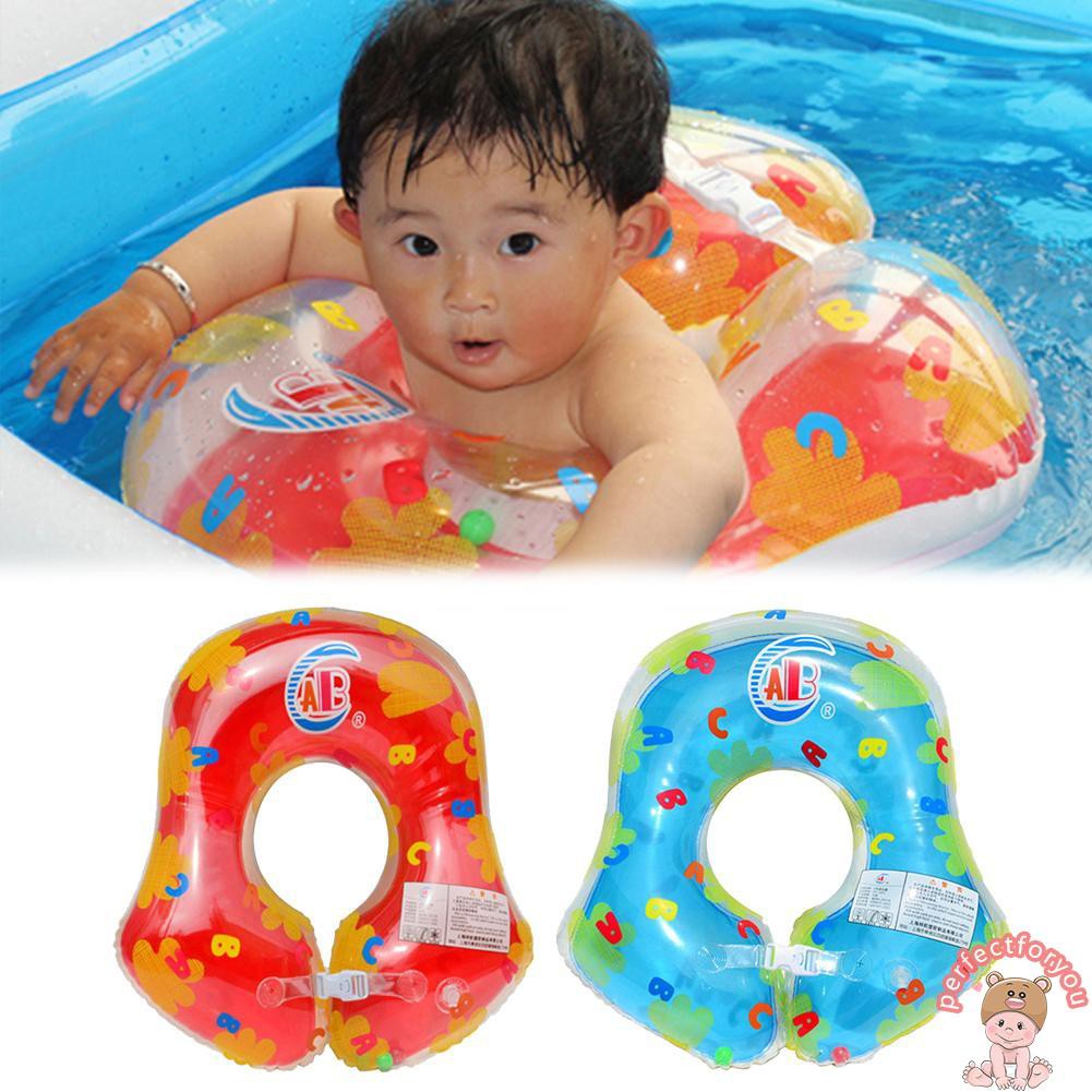 Baby Swimming Ring Inflatable Cartoon Infant Thicken Pool Armpit ...