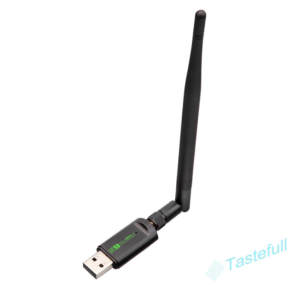 Ttf อะแดปเตอร์การ์ดเครือข่ายไร้สาย 600Mbps Usb Wifi Adapter Lan พร้อม ...