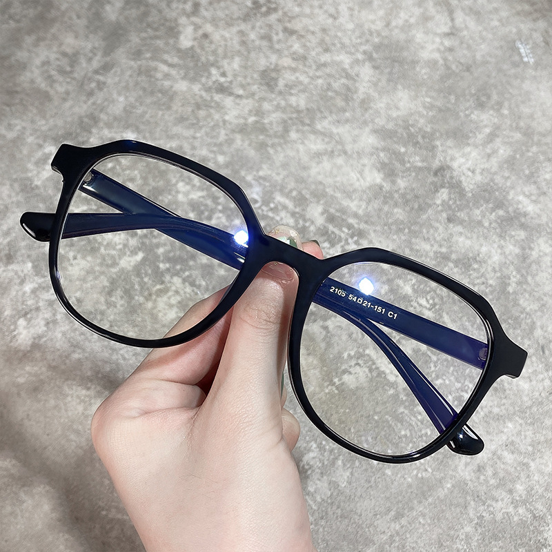 2020 แว่นตาธรรมดาแนวโน้มกรอบแว่นตาใหม่TR90 กระจกแบนชายและหญิงสากลสามารถติดตั้งกับสายตาสั้น - cea ...
