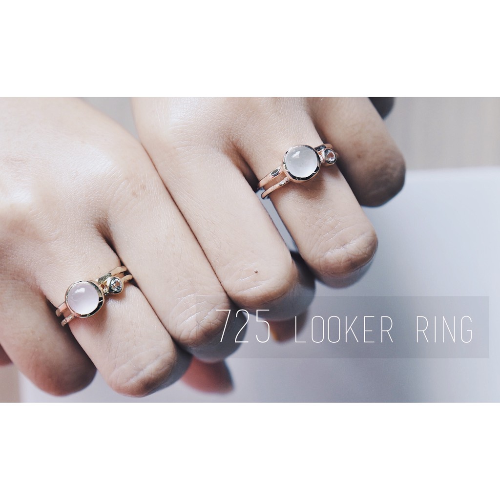 แหวน 725 Ring เลือกสีพลอยได้เอง | Shopee Thailand