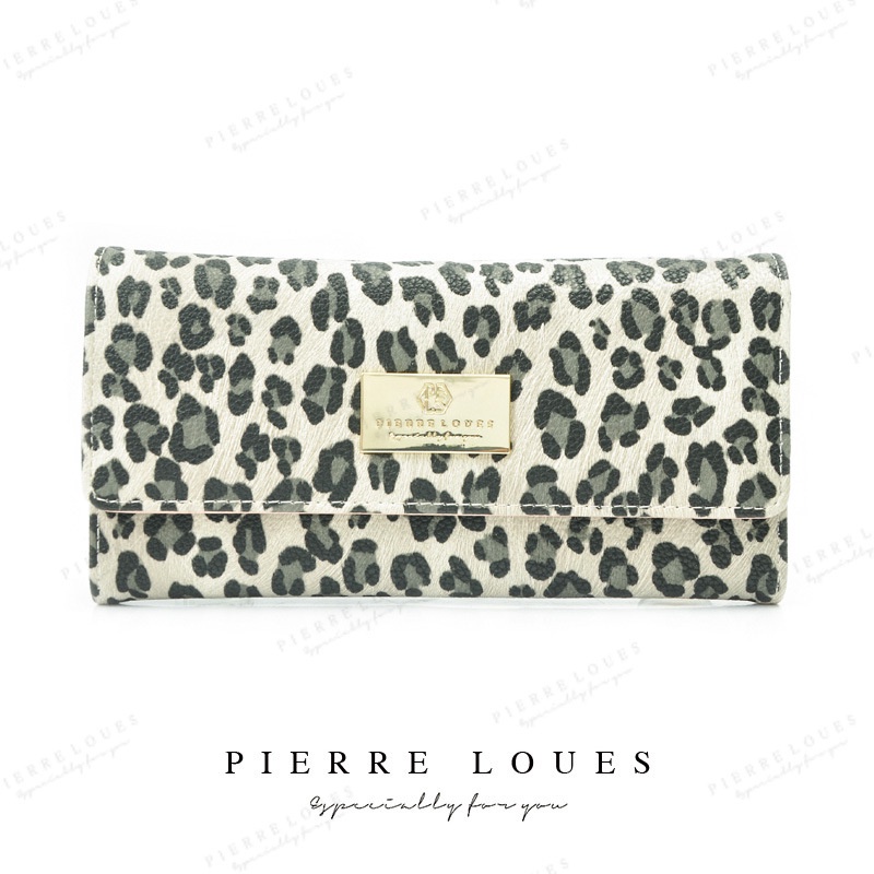 Pierre Loues กระเป๋าสตางค์ ใบยาว สไตล์ยุโรป และอเมริกา สําหรับผู้หญิง ...
