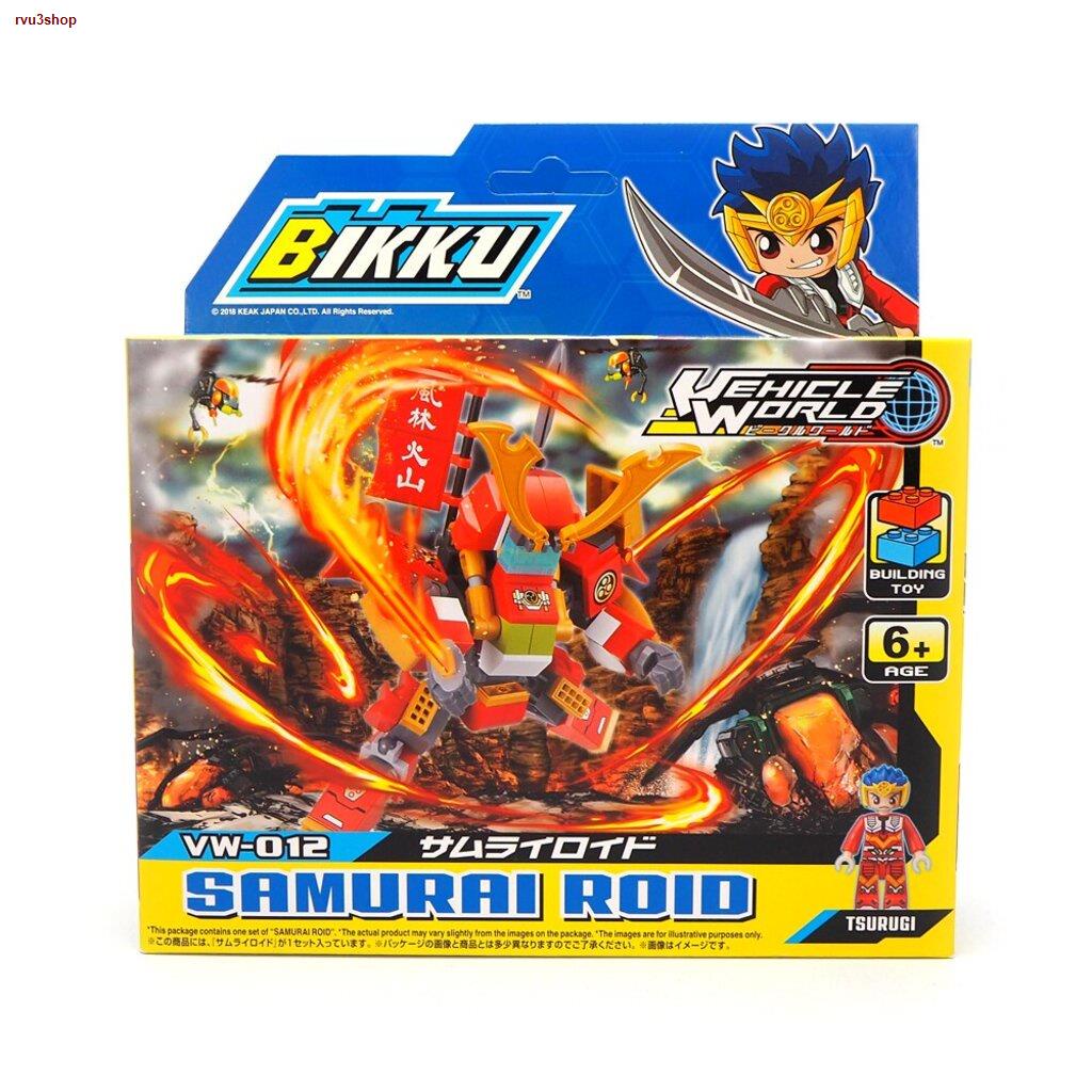 จัดส่งตรงจุดBlock BIKKU Series 2 VW-012 SAMURAI ROID Lego ชุดตัวต่อเล ...