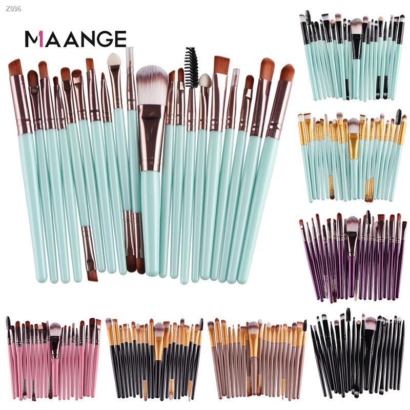 relaxReady Stock 20 Pcs Makeup Brushes Soft Hair Facial Eye Lip Make Up ...