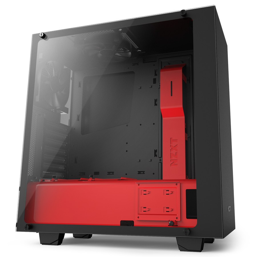 CASE (เคส) NZXT S340 ELITE BLACK + RED | Shopee Thailand