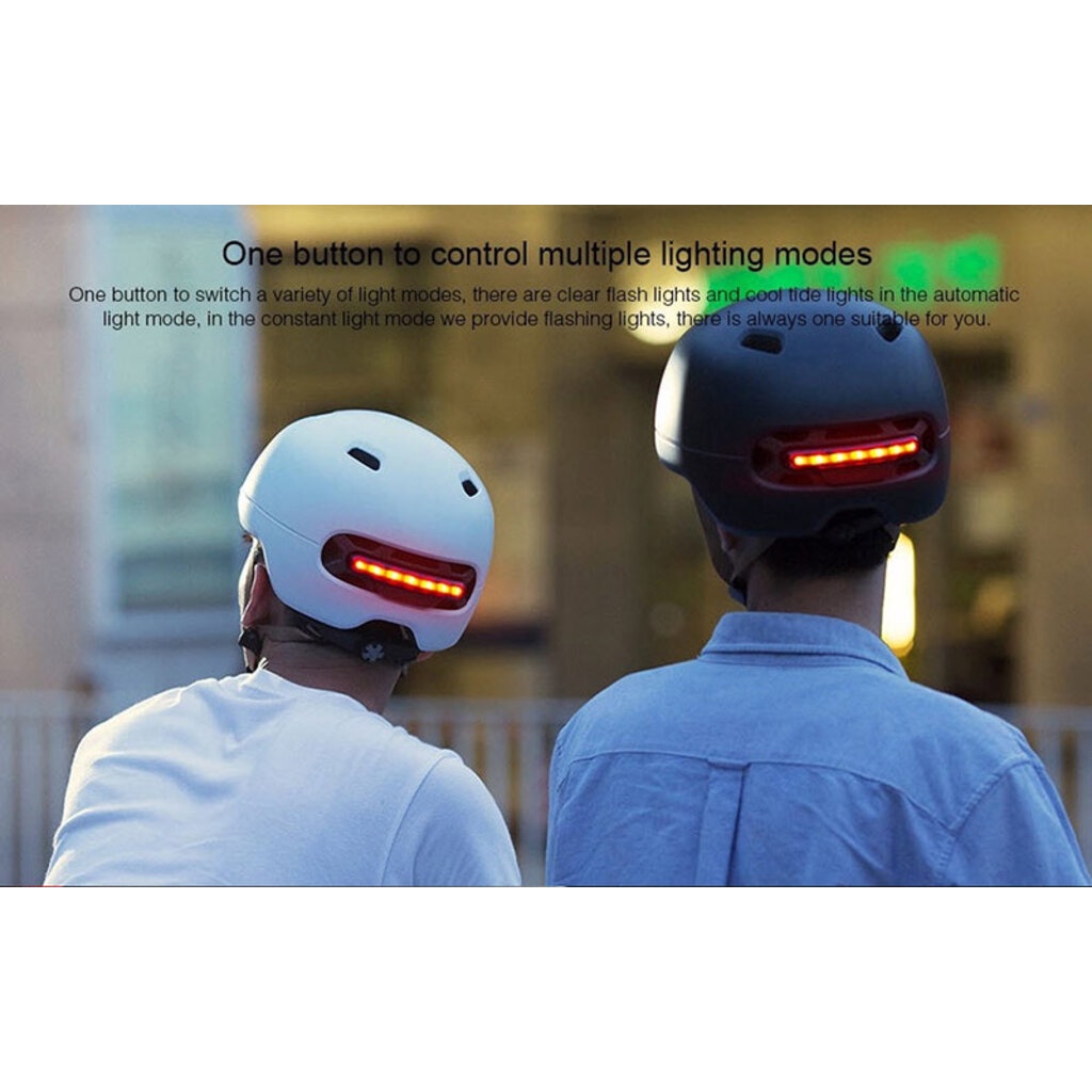 Smart4u Light Flash Helmet - หมวกกันน็อกสมาร์ทโฟร์ยู - xiaomi_lovers ...