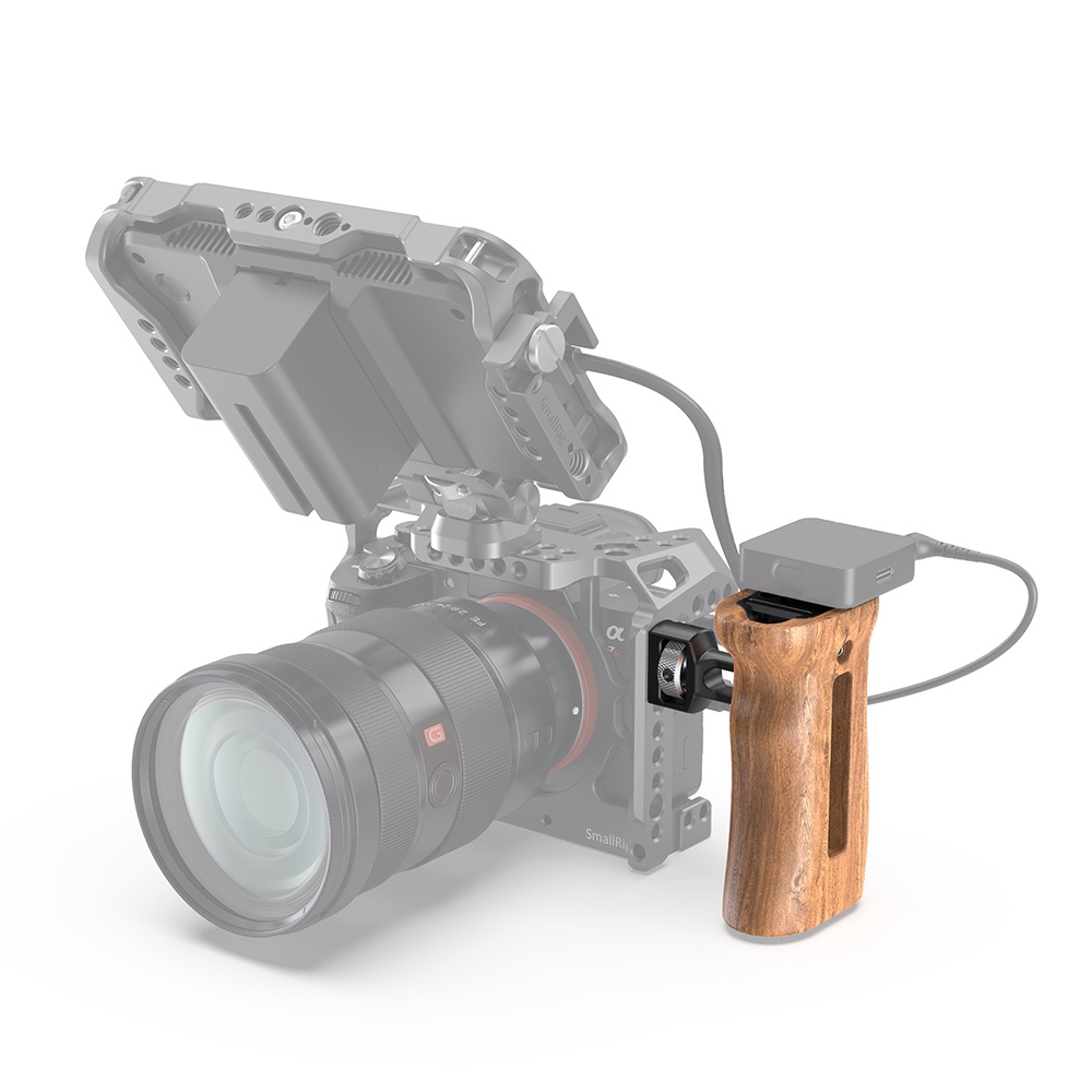 SmallRig Wood Side Handle with ARRI-Style Mount 2836 - smallrigcamera ...