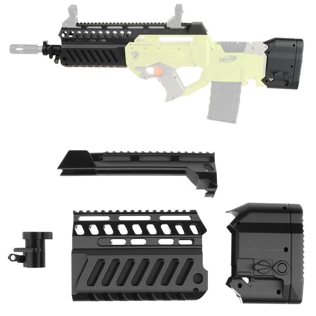 Worker F10555 No.207 Noctilucence 95 Barrel Kit for Nerf N-Strike ...