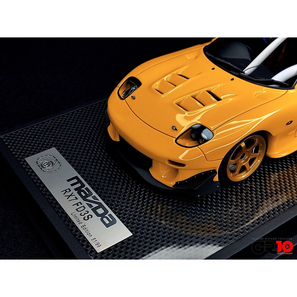 Mazda RX7 Yellow (Polar Master) 118 - gr_garage - ThaiPick