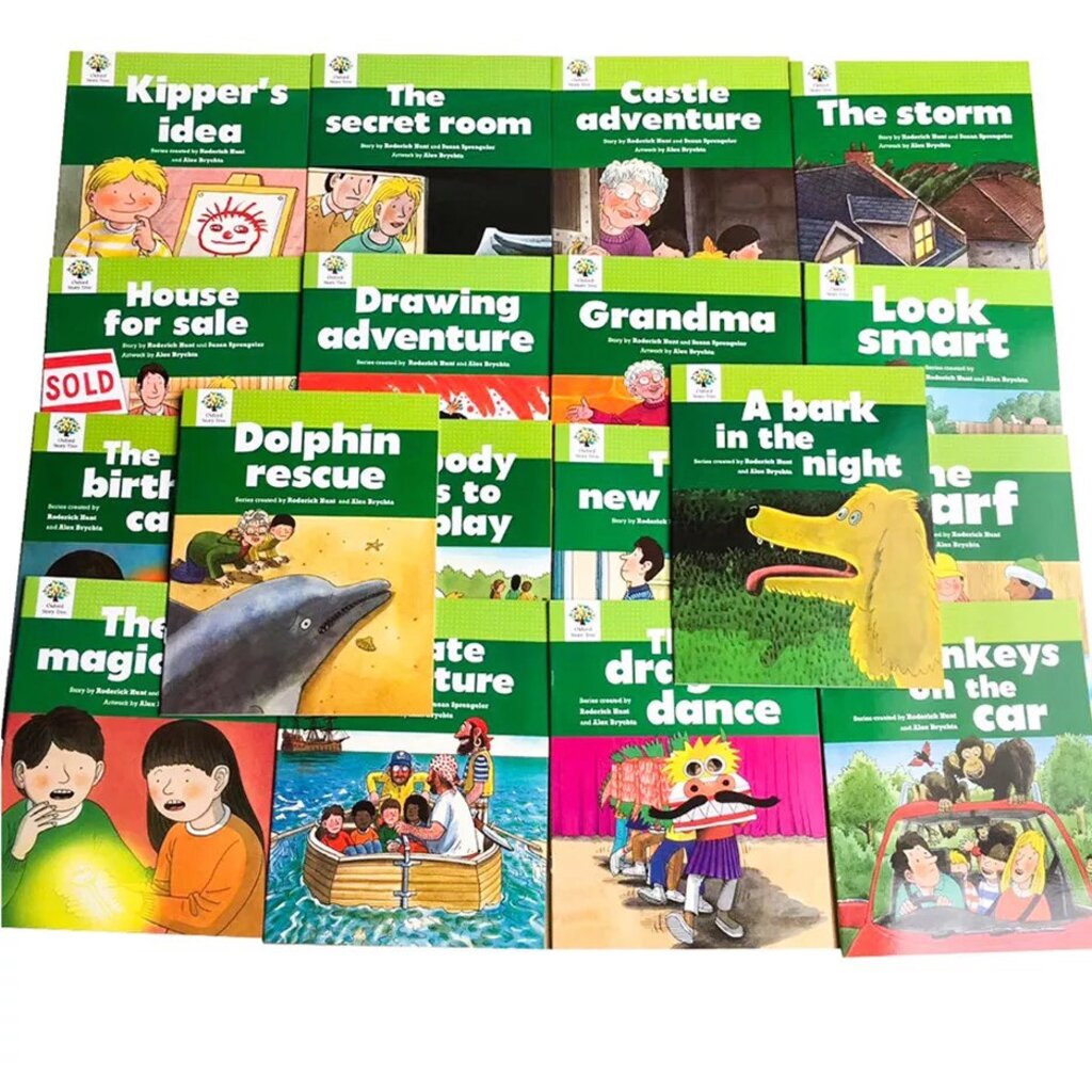 (พร้อมส่ง) Oxford Story Tree Level 1-3 หนังสือฝึกอ่านภาษาอังกฤษ 52 เล่ม (Box Set) - momandkids ...