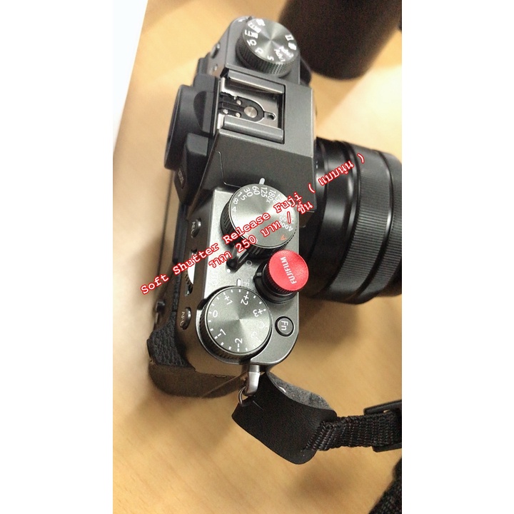 ปุ่มกดชัตเตอร์แบบเกลียว Fuji Leica Soft Shutter Release พร้อมส่ง สีแดง ...