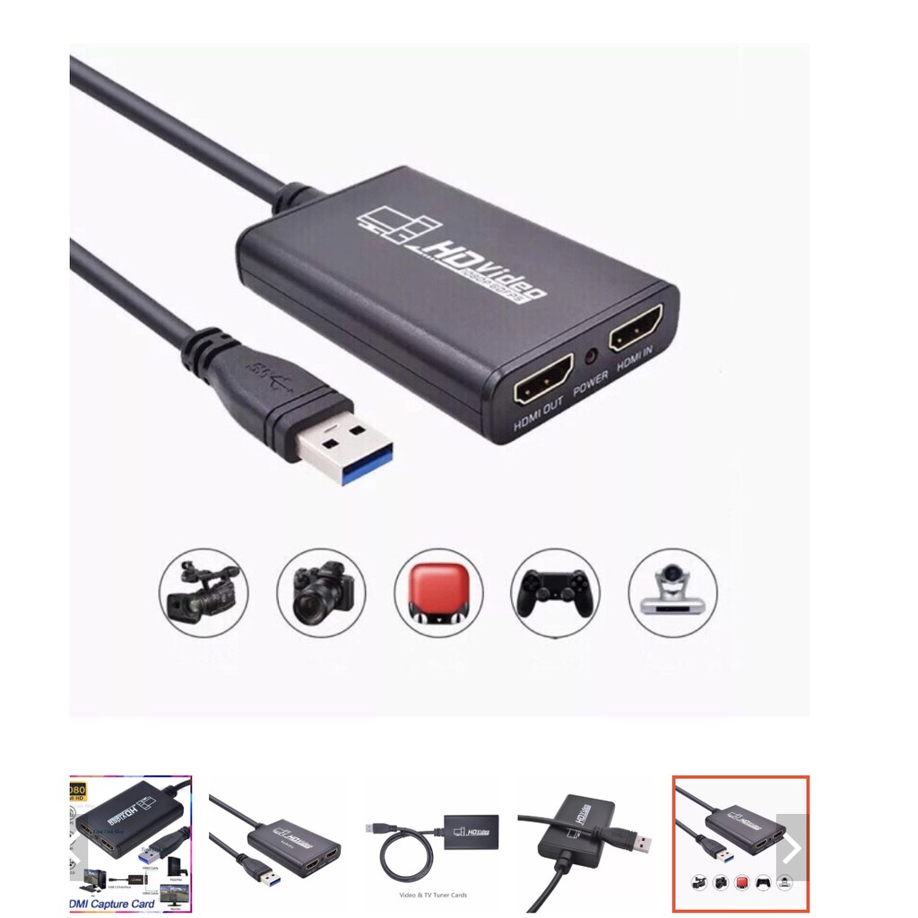 Capture Card HDMI HDMI Capture | Shopee Thailand