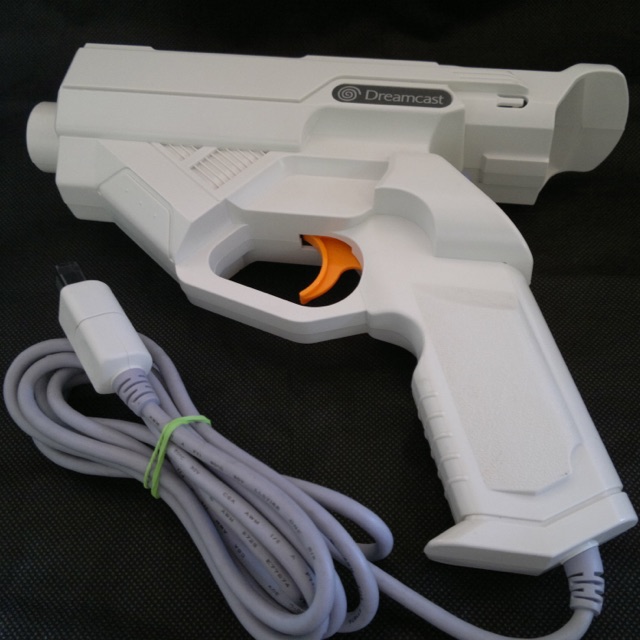 Sega Dreamcast light gun จอยปืนสำหรับเครื่องดรีมคาสท์ | Shopee Thailand