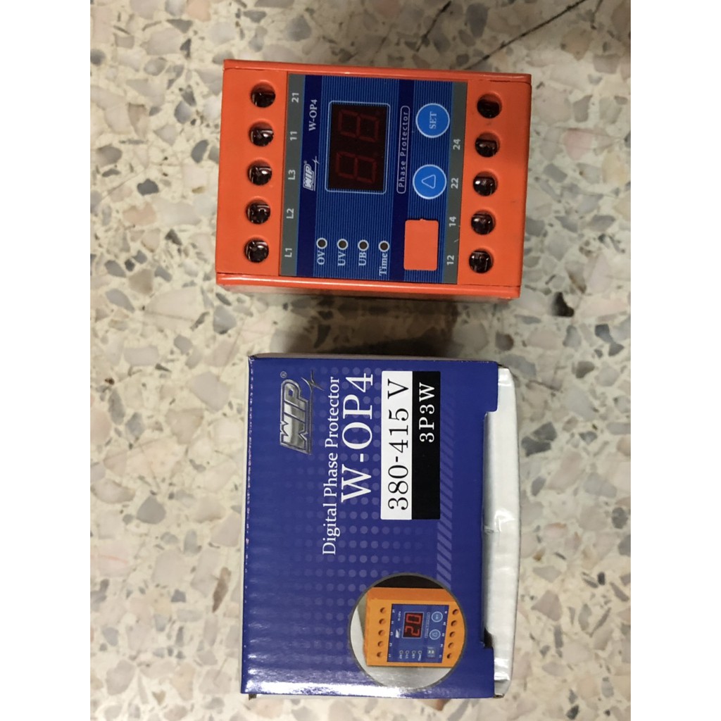 Digital Phase Protector "WIP" W-OP4 3P3W | Shopee Thailand